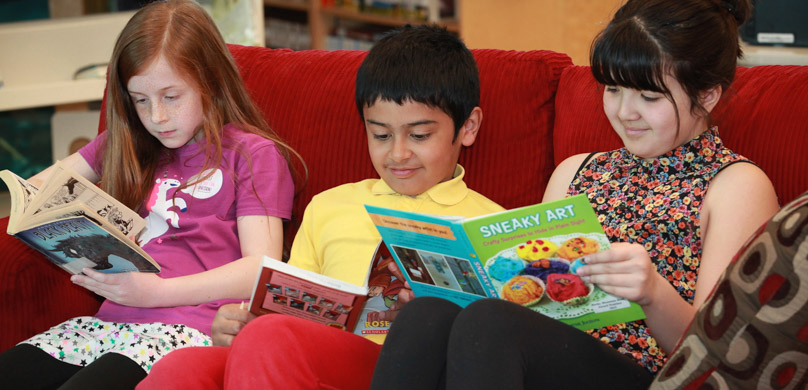 Learning Commons / Library - Scenic Acres School